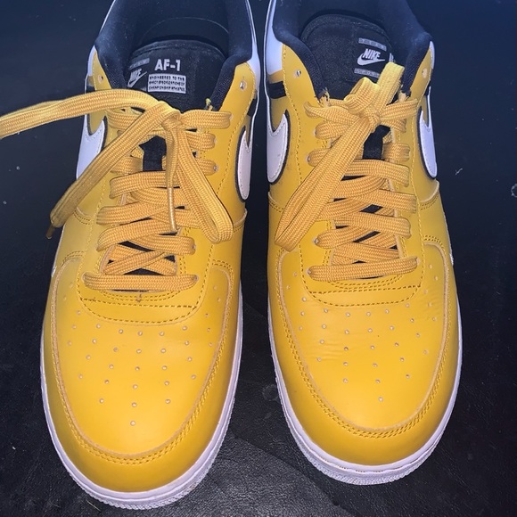 Nike | Shoes | Nike Air Force S Yellow | Poshmark
